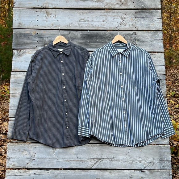 St. John's Bay | Shirts | St Johns Bay 8s Twoply Cotton Striped Long ...